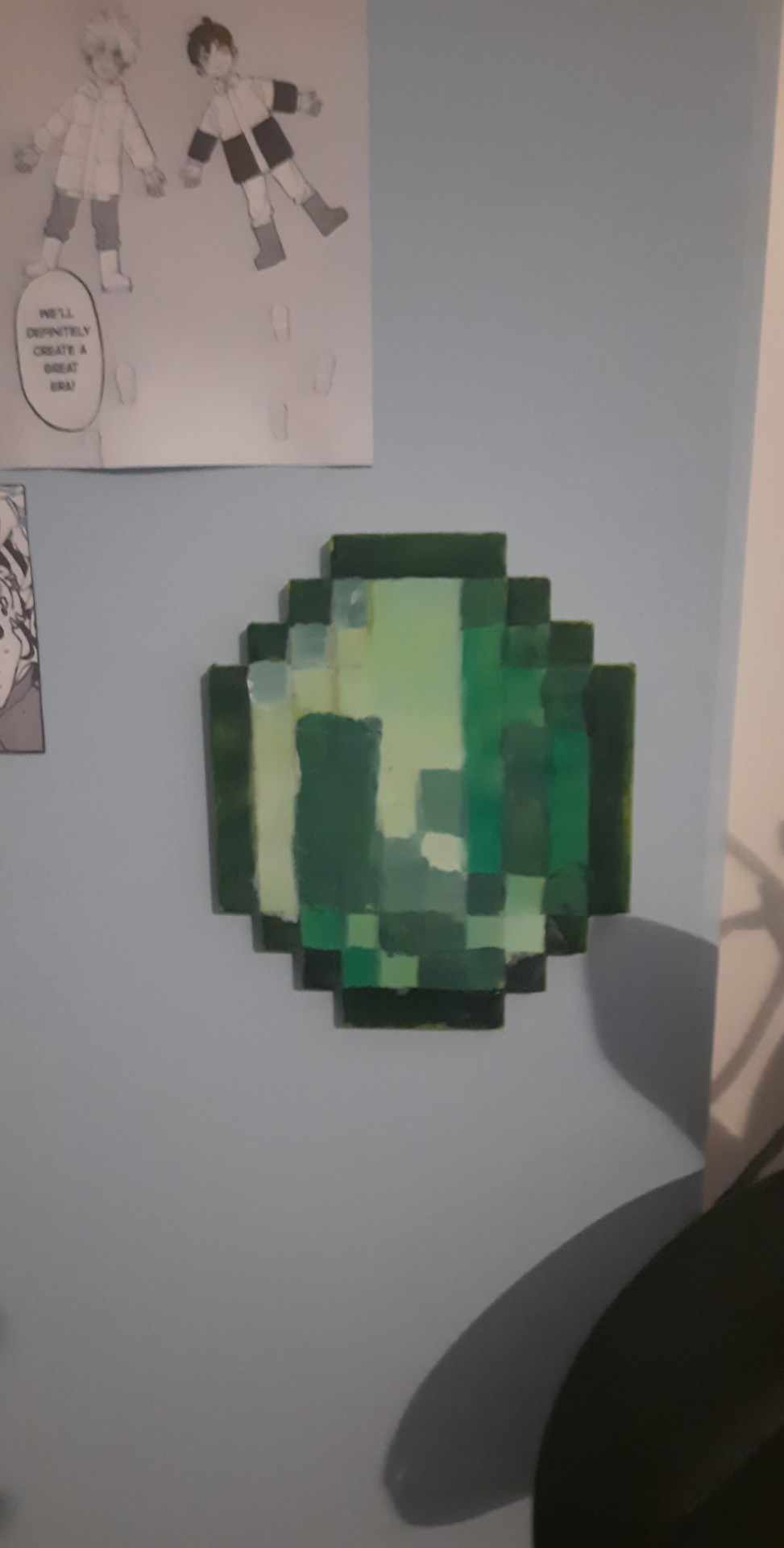 Minecraft emerald by HZlejsacki | Download free STL model | Printables.com