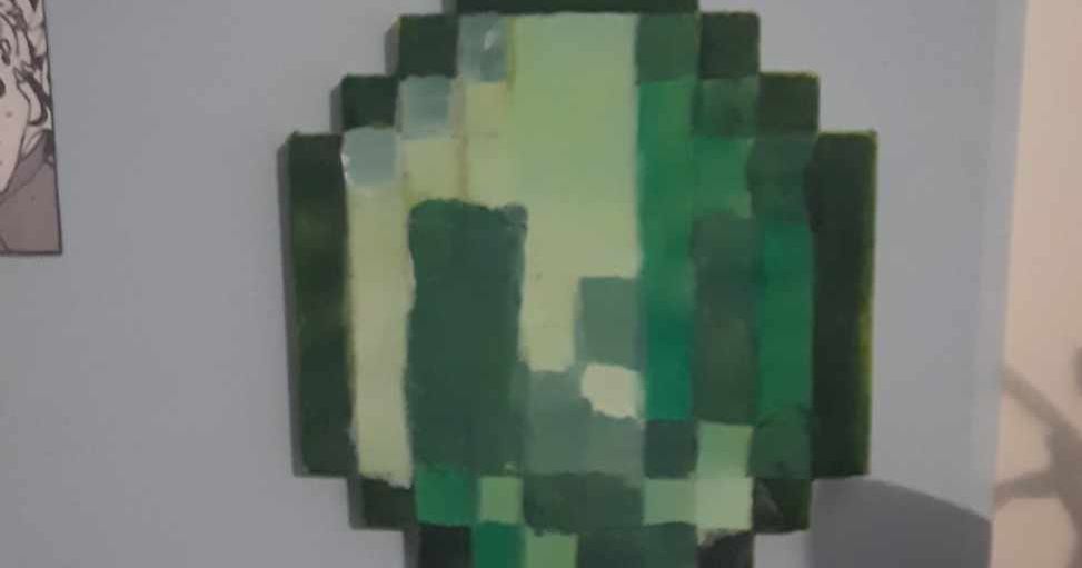 Minecraft emerald by HZlejsacki | Download free STL model | Printables.com