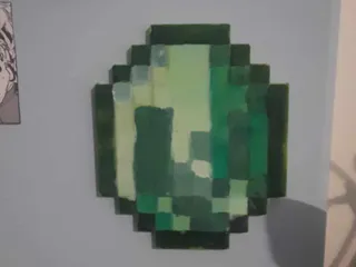 how to draw minecraft emerald