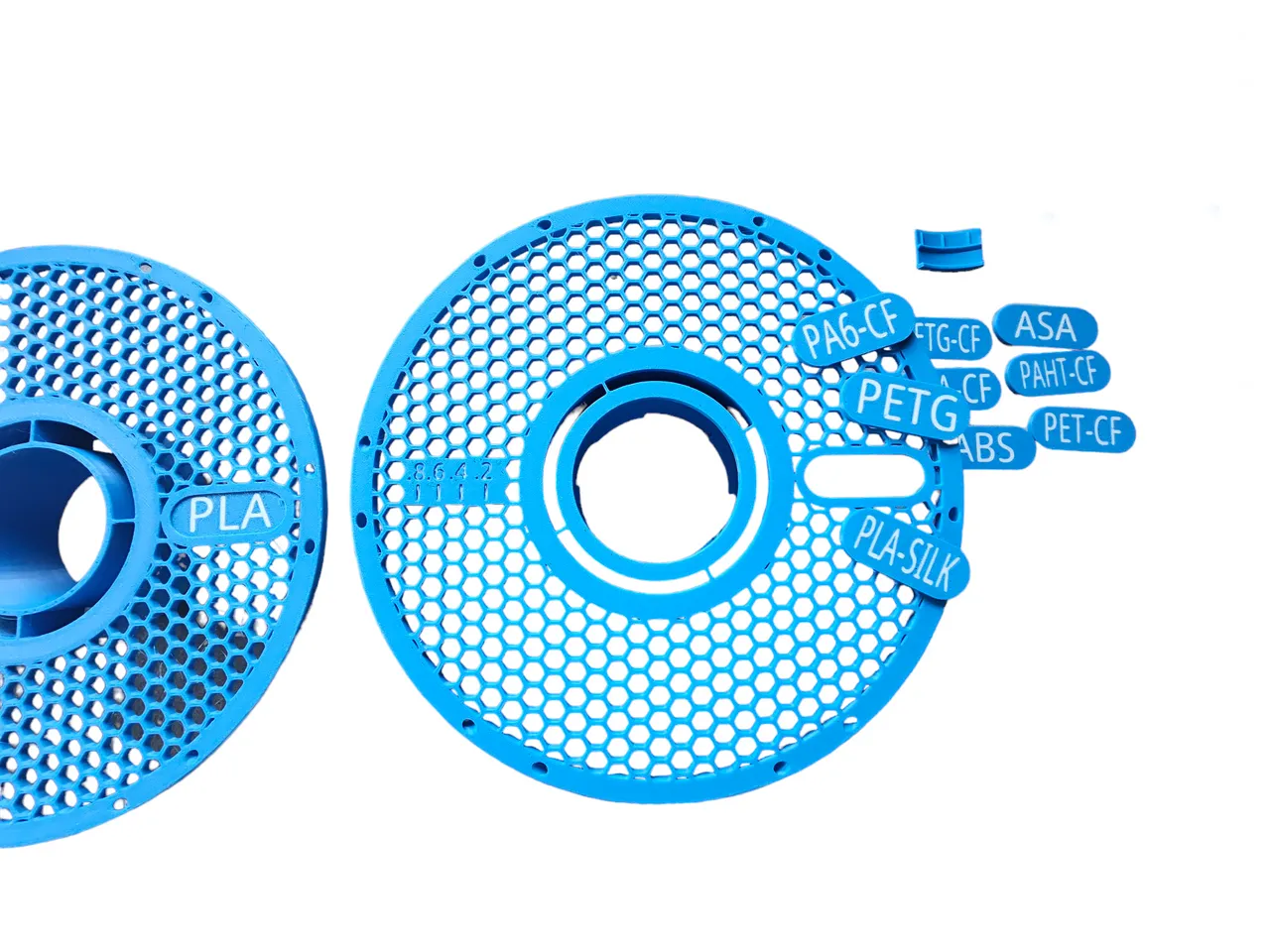 Bambu Reusable Spool with replaceable label by Poli27 | Download free ...