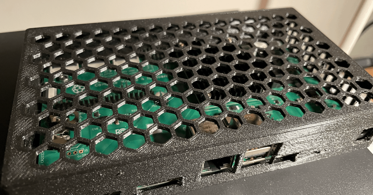 CM4 Raspberry Pi Case by tiramisu | Download free STL model ...