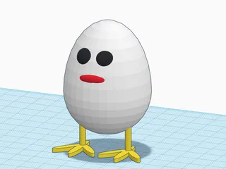 Simple Egg by BlackCrown | Download free STL model | Printables.com
