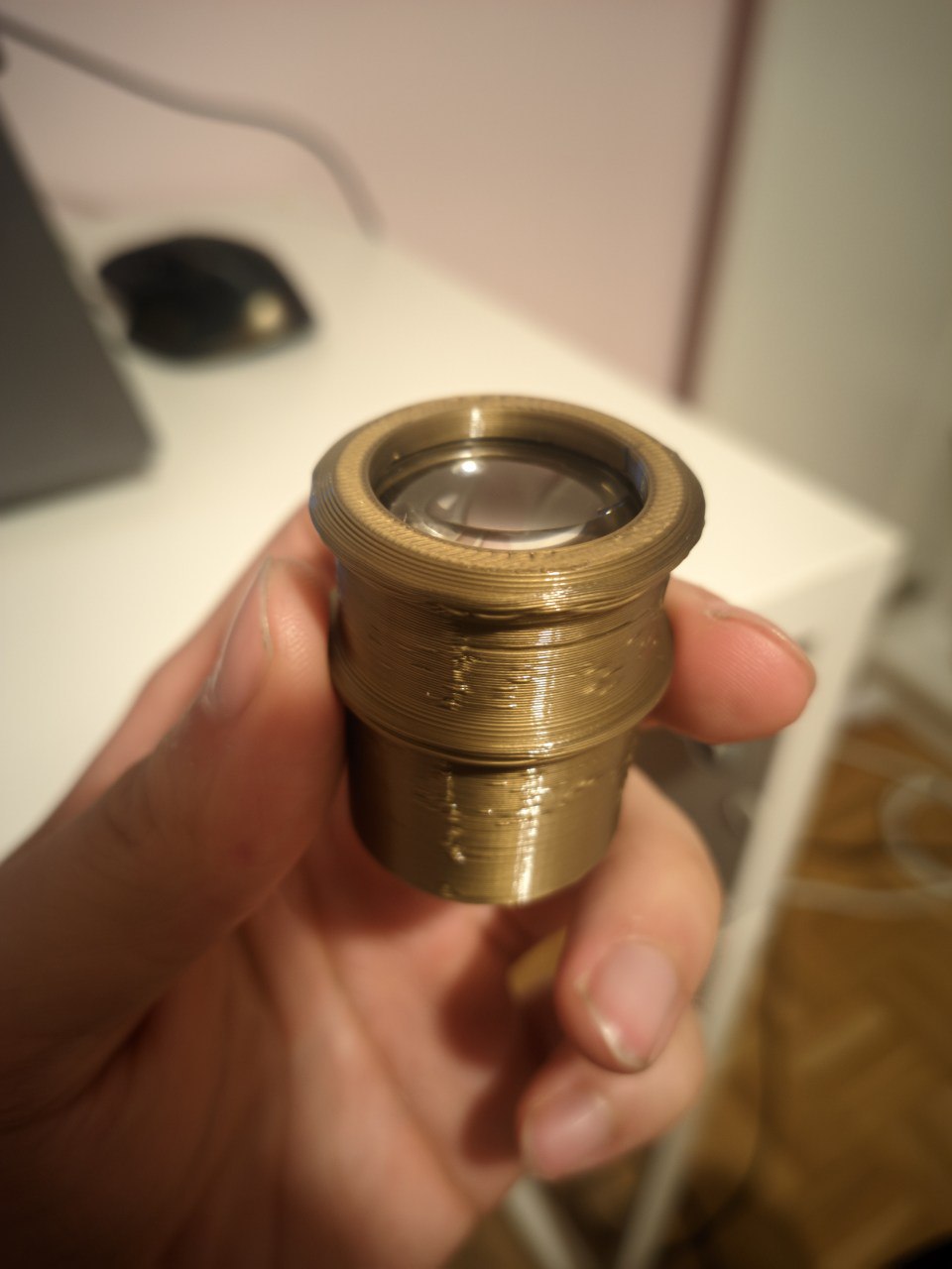 Eyepiece with Google Cardboard lenses by Master Yoda | Download free ...