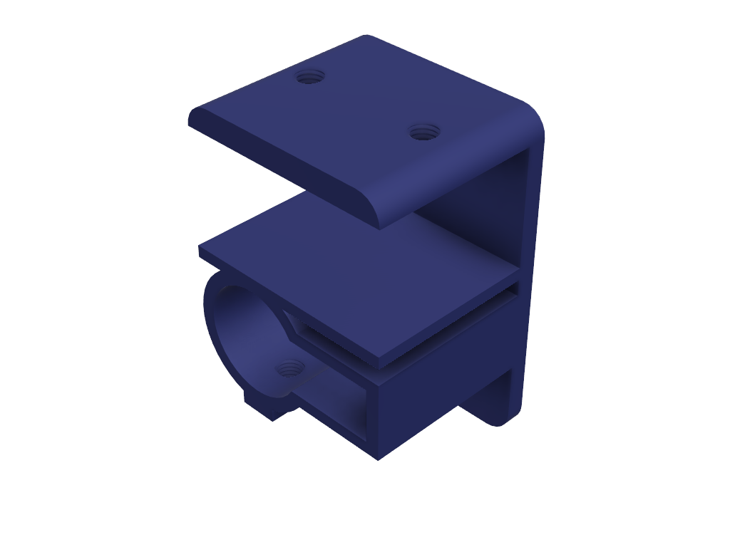 Lily Pipe Bracket by BabaFet | Download free STL model | Printables.com