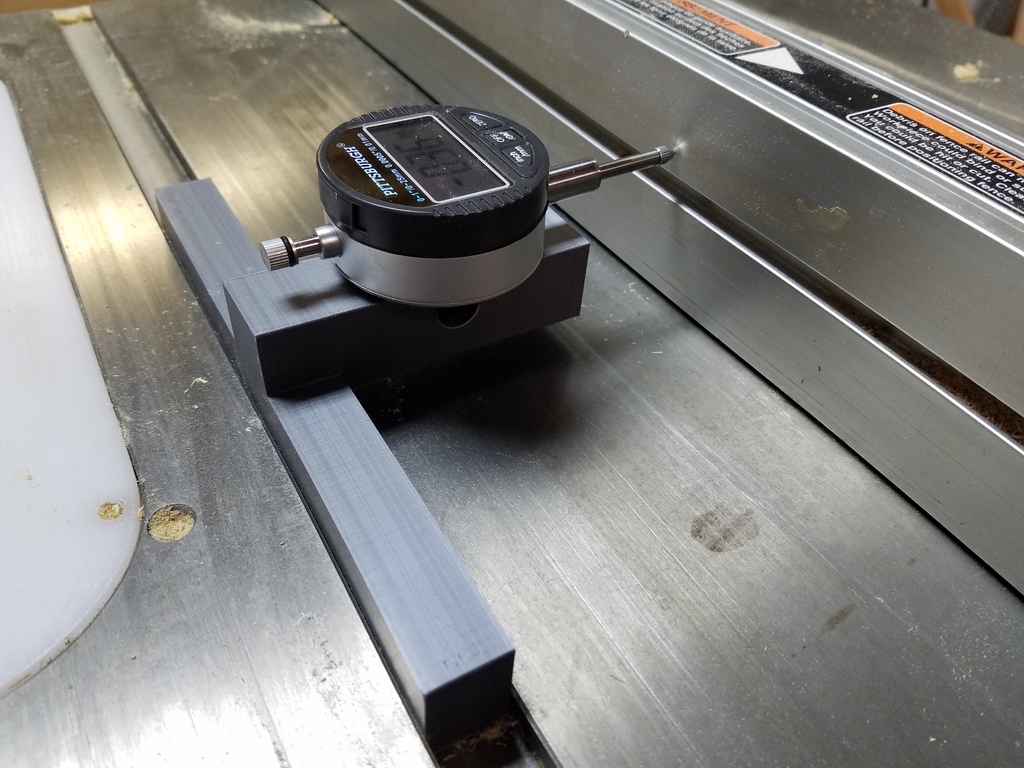 Run-out Gauge Mount by BabaFet | Download free STL model | Printables.com