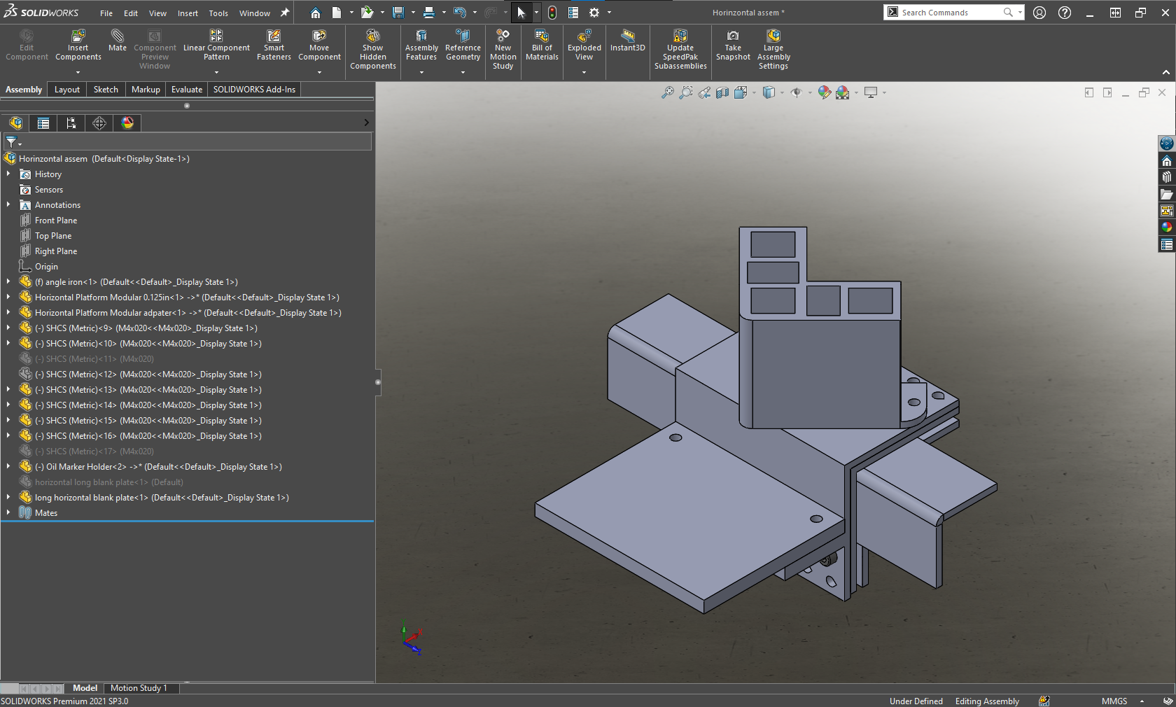 Angle Iron Clamps Modular Platforms by joey1201 | Download free STL ...