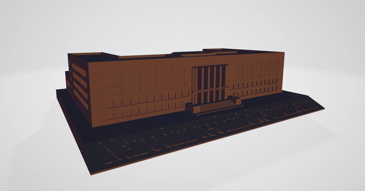 Národní Technické muzeum by Lukynz | Download free STL model ...