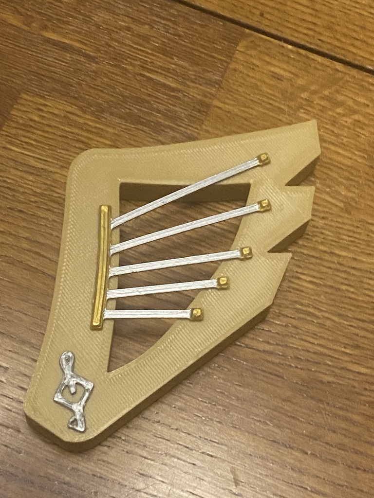 Fledgling Harp from Sky COTL by Katsneaky | Download free STL model ...
