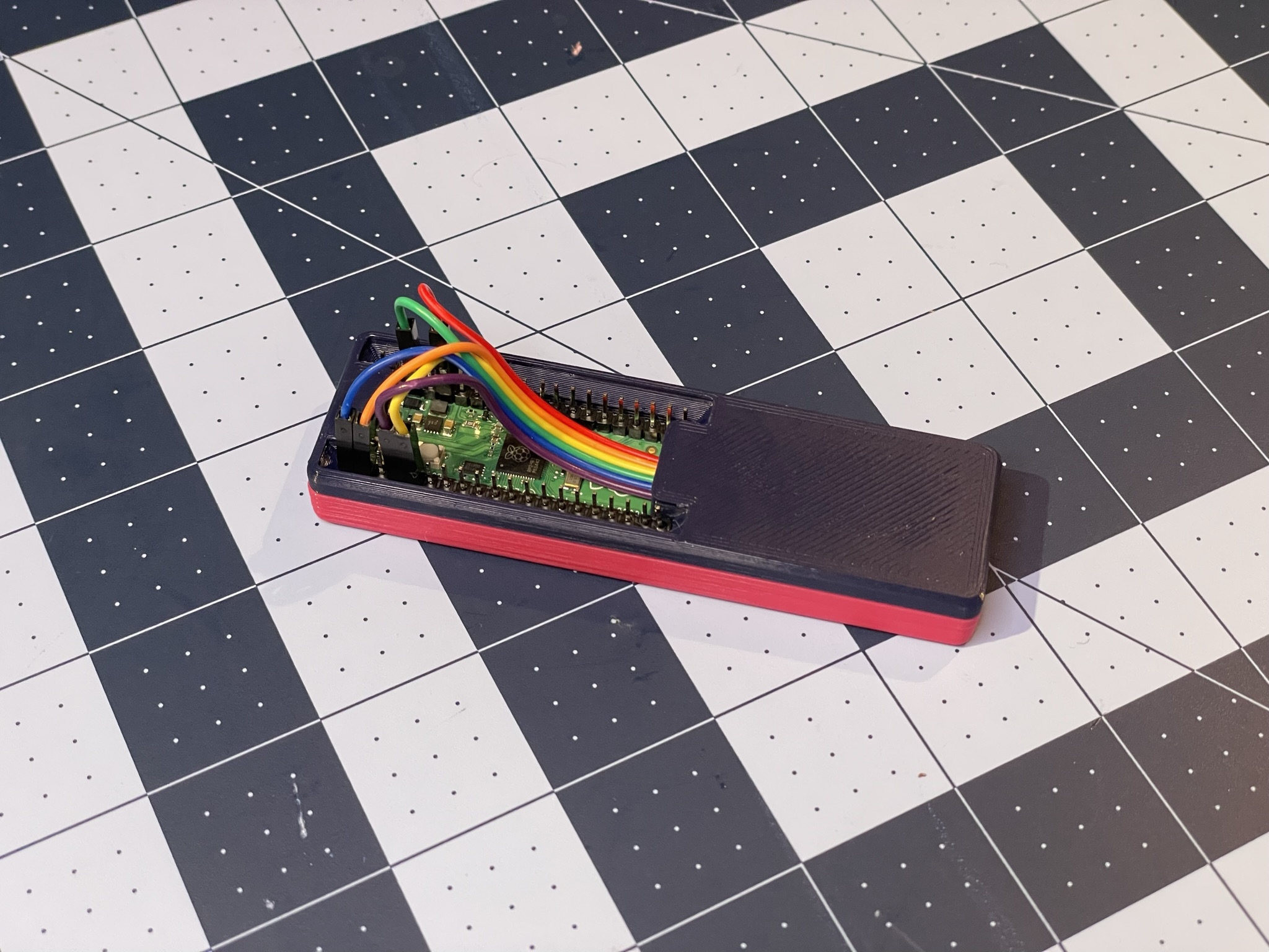 Raspberry Pi Pico Case With Reconfigurable Connector By Nixkor