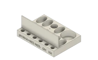 API Test Tube Holder/Drying Station by Stage_59 | Download free STL ...