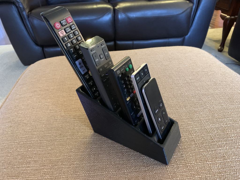 Customizable TV Remote Holder by mcberry23 | Download free STL model ...