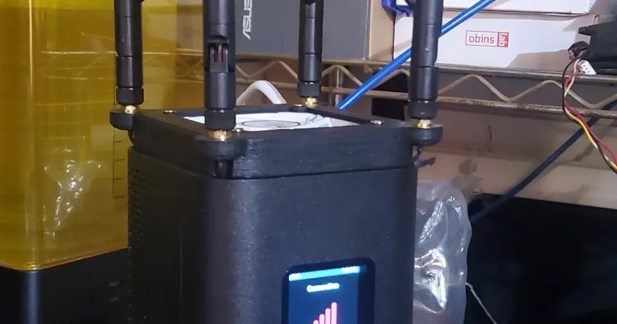 KVD21 80mm Fan + External Antennas/MIMO Cap by Hector Romero | Download ...