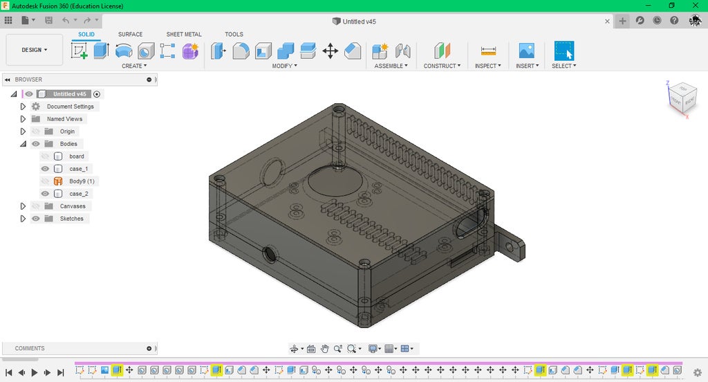 Vertical case SKR mini E3 by Maks | Download free STL model ...