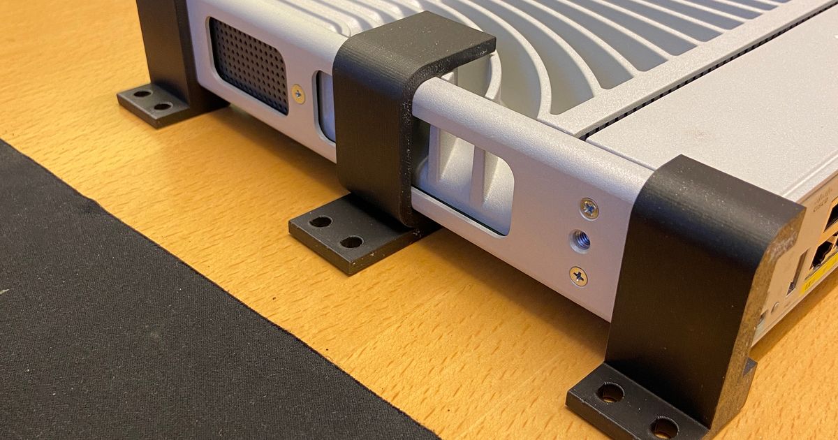 Cisco Catalyst CX / Meraki MS Brackets by bjornlljohansen | Download ...