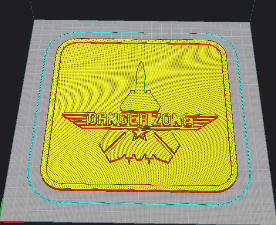 Top Gun Danger Zone Signs by Thassilo | Download free STL model ...
