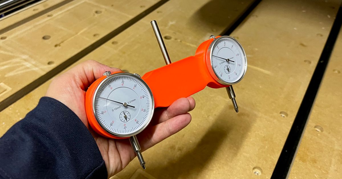 Tramming Tool for CNC by EchoDeltaMike | Download free STL model ...