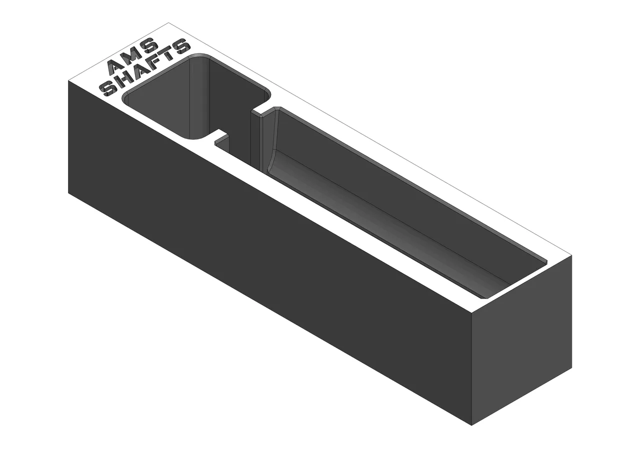 [BaBo] insert AMS shafts 4x1 by Willi | Download free STL model ...