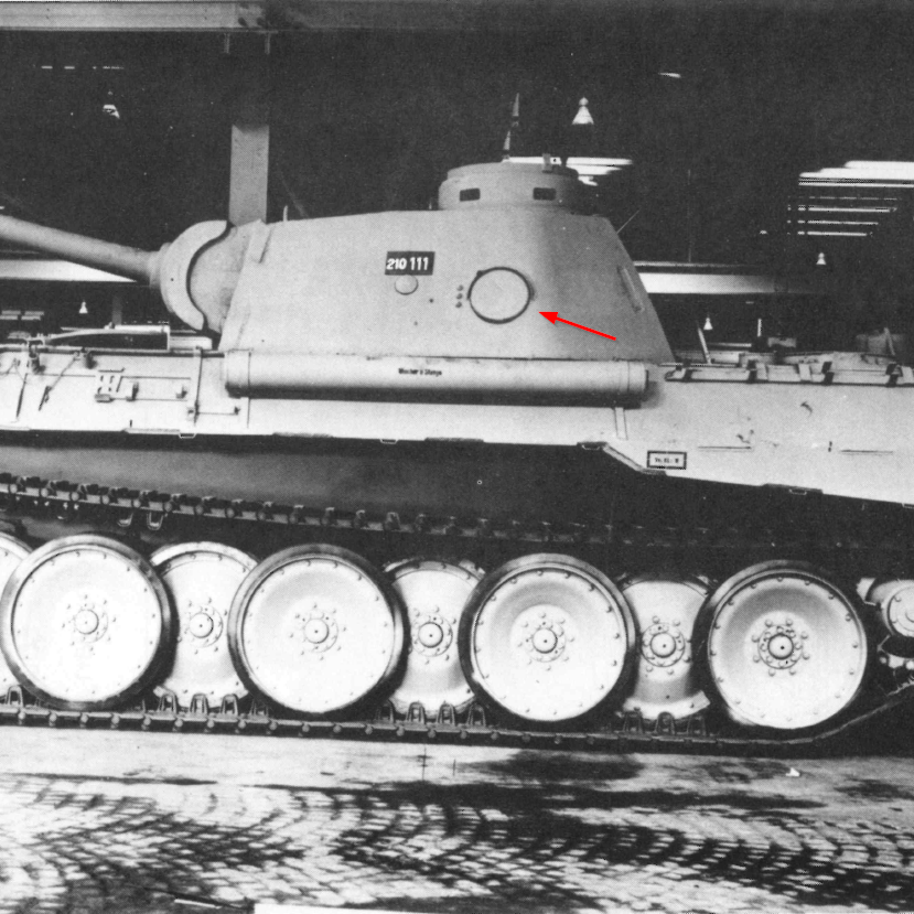 German panzer Panther Ausf.D Communications hatch by edumardo ...