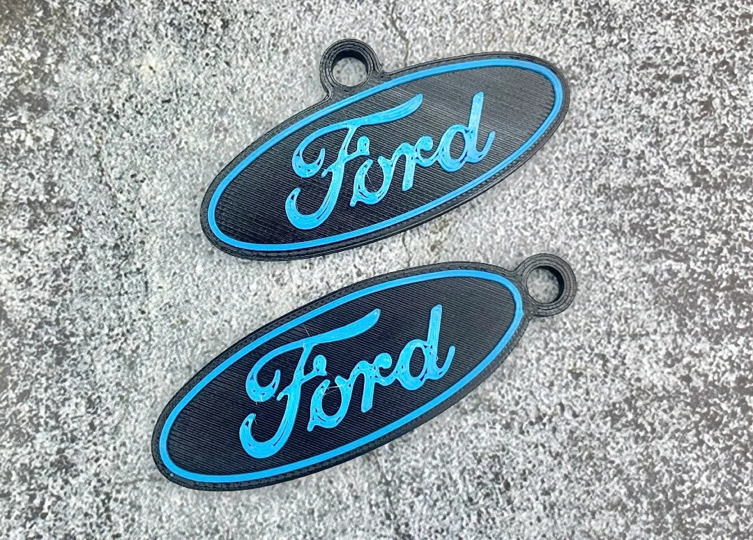 Ford Keychain by MrViddy | Download free STL model | Printables.com