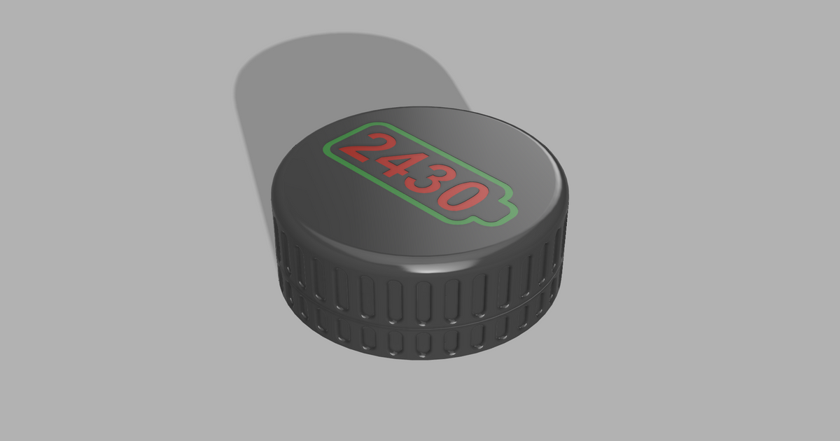 Gewinde Batterie Box / Threaded battery box by Dk | Download free STL model | Printables.com