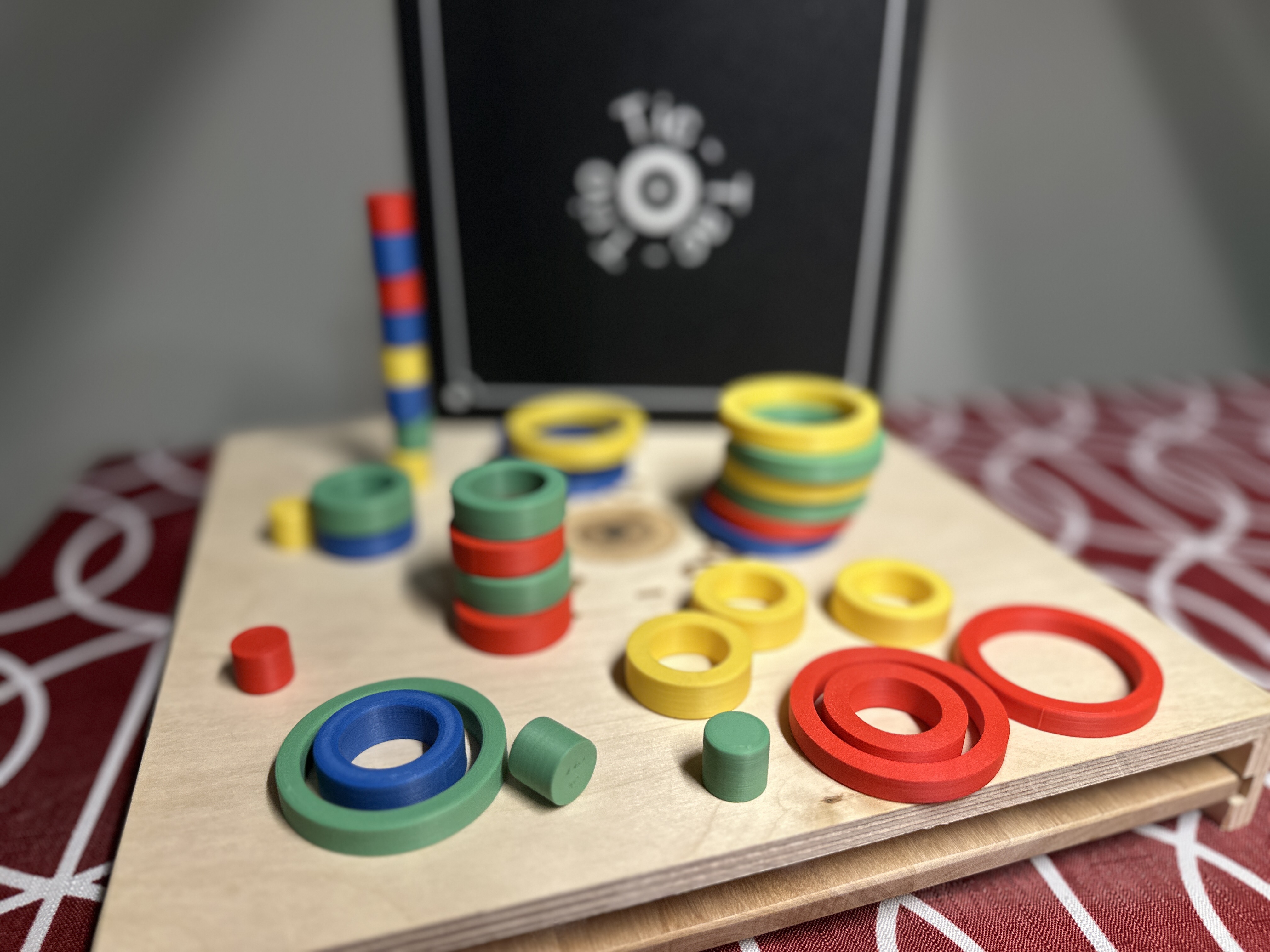Tic-Tac-Trio - Otrio board game by Joe | Download free STL model ...