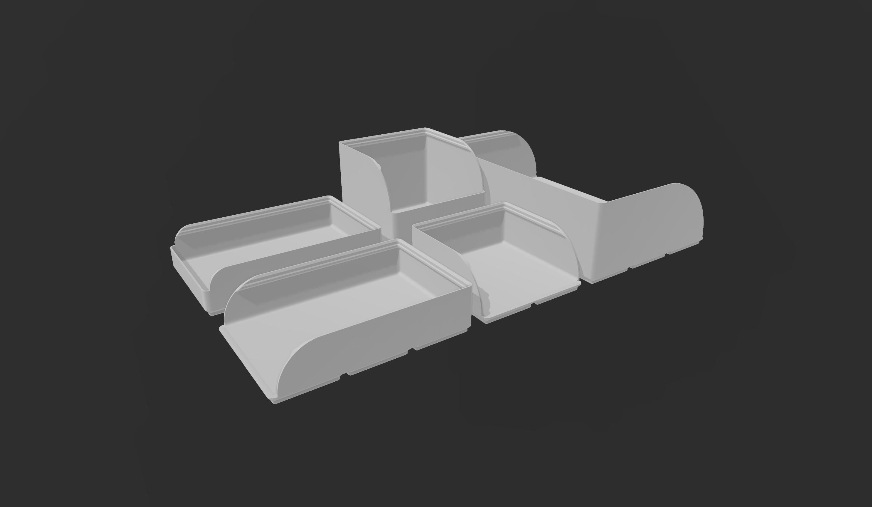 Gridfinity rouded bins collection all sizes by Max | Download free STL ...