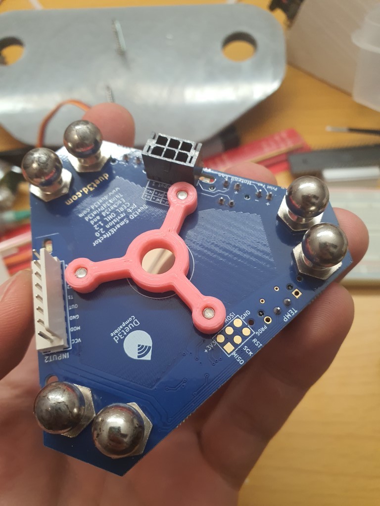 Dial indicator clamp for Duet3D smart effector 8mm by Nikolai Schauer ...