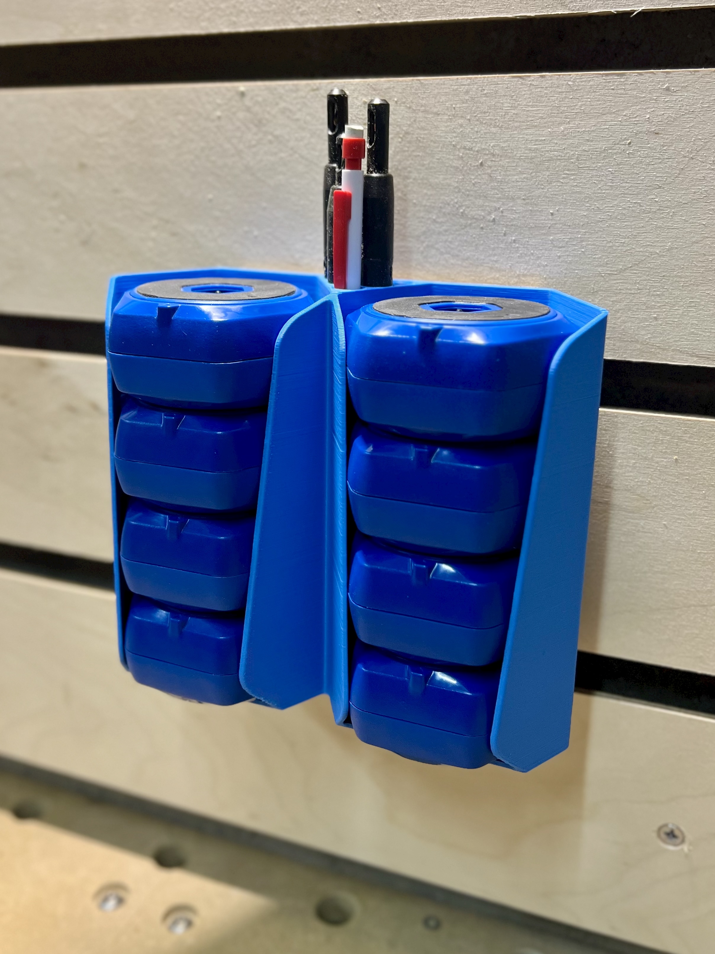 Kreg Dual Cookie Wall Holder by EchoDeltaMike | Download free STL model ...