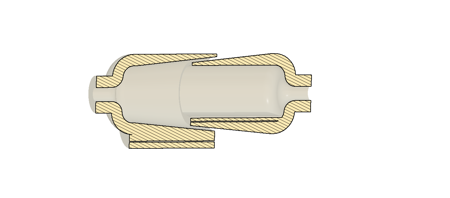 Simple cable connector protector by Henk | Download free STL model ...