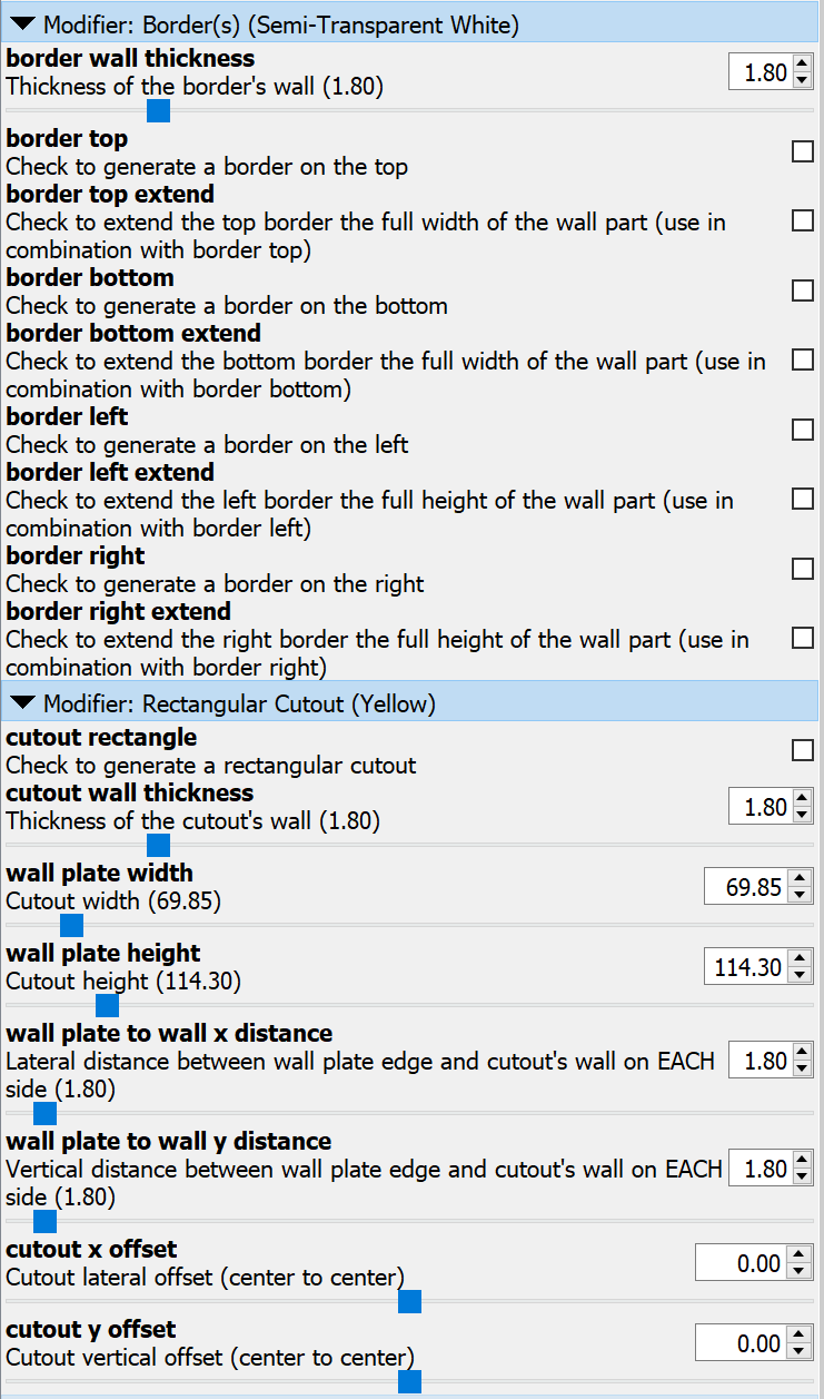 OpenSCAD Honeycomb Storage Wall w/ Extensive Modifiers by GizmoGoody ...