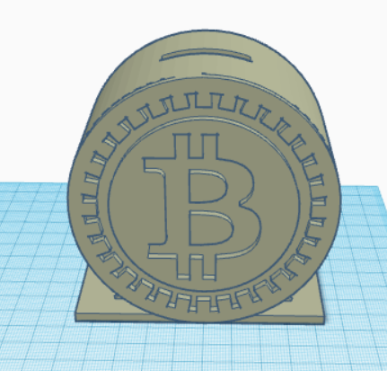 Bitcoin Piggy Bank by Ben | Download free STL model | Printables.com