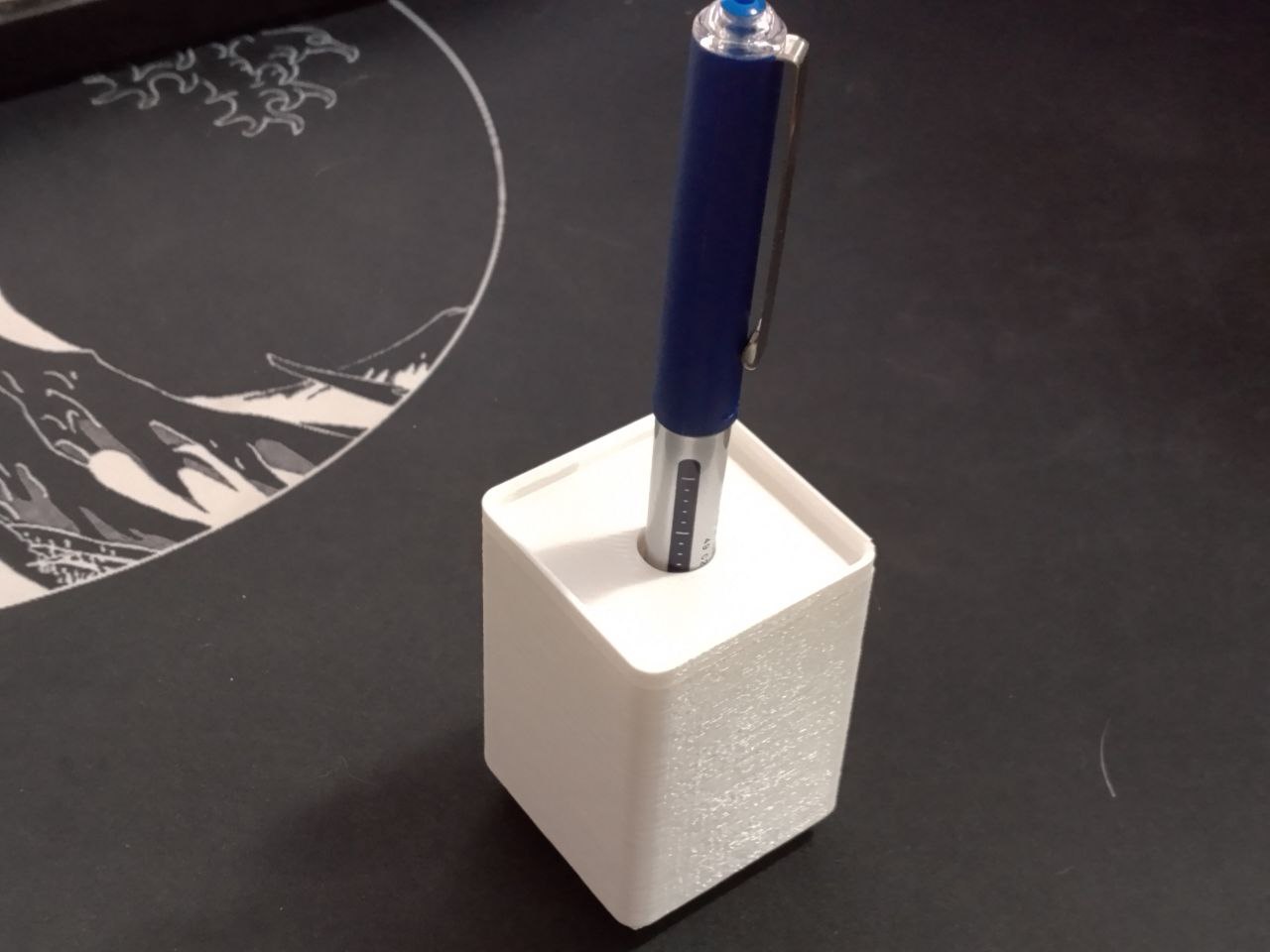 Gridfinity 1x1x8 single pen holder by sphink | Download free STL model ...