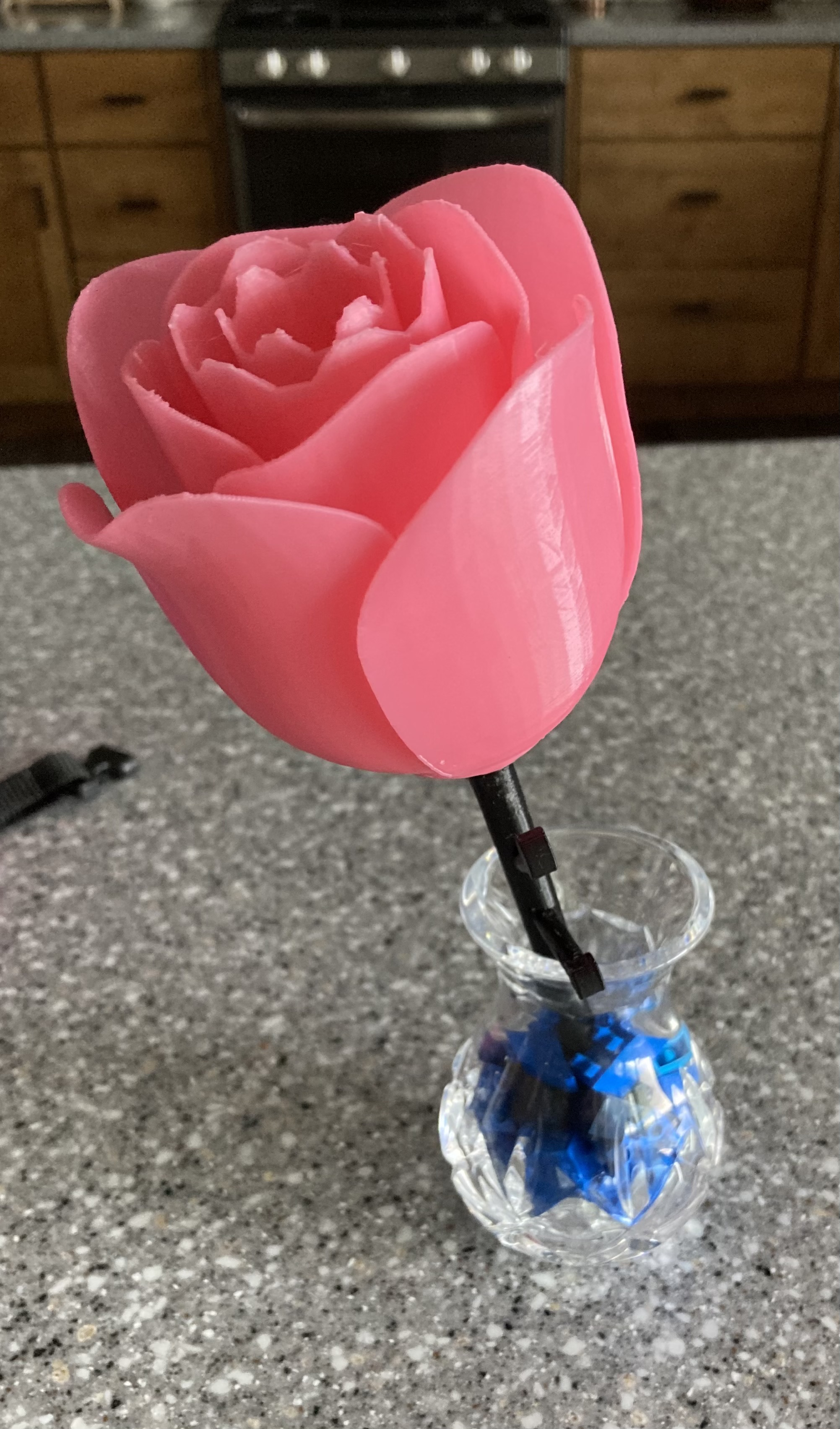 Rose with Stem by Benmeaker08 | Download free STL model | Printables.com