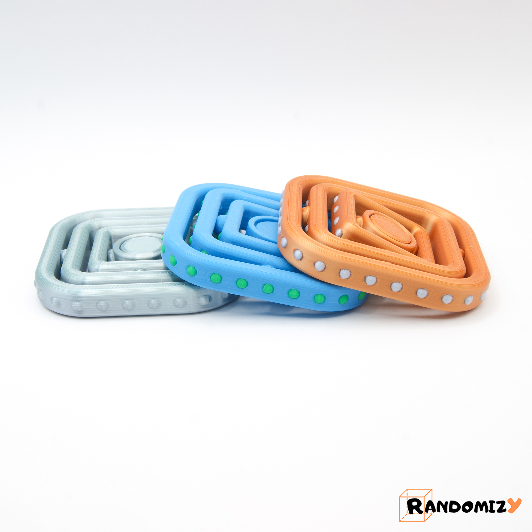 Square Fidget Spinner by Randomizy | Download free STL model ...