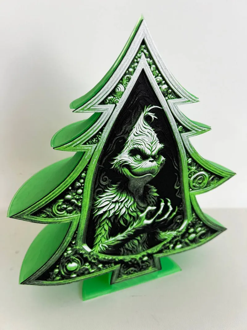 Grinch Tree by Don Matis | Download free STL model | Printables.com