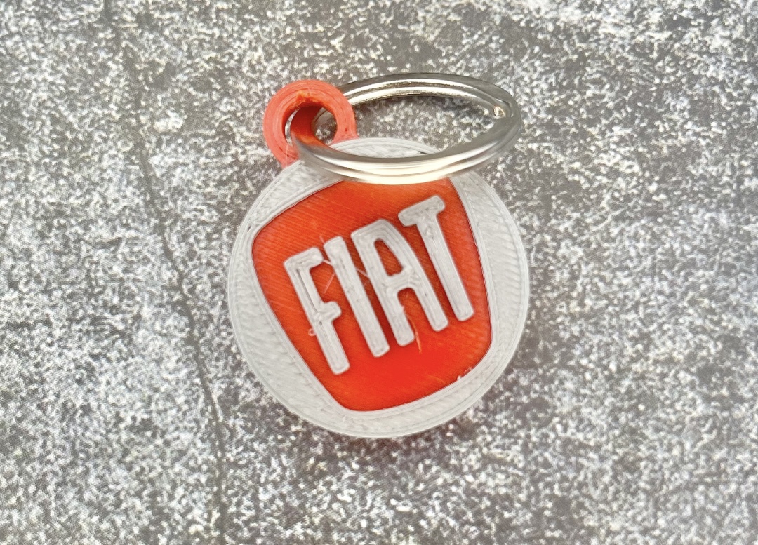 Fiat Keychain by MrViddy | Download free STL model | Printables.com