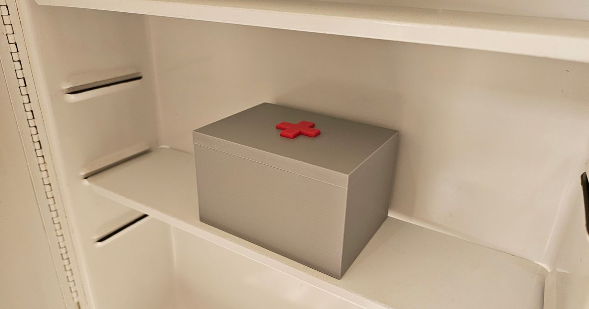 Bandage Box by Newit00 | Download free STL model | Printables.com