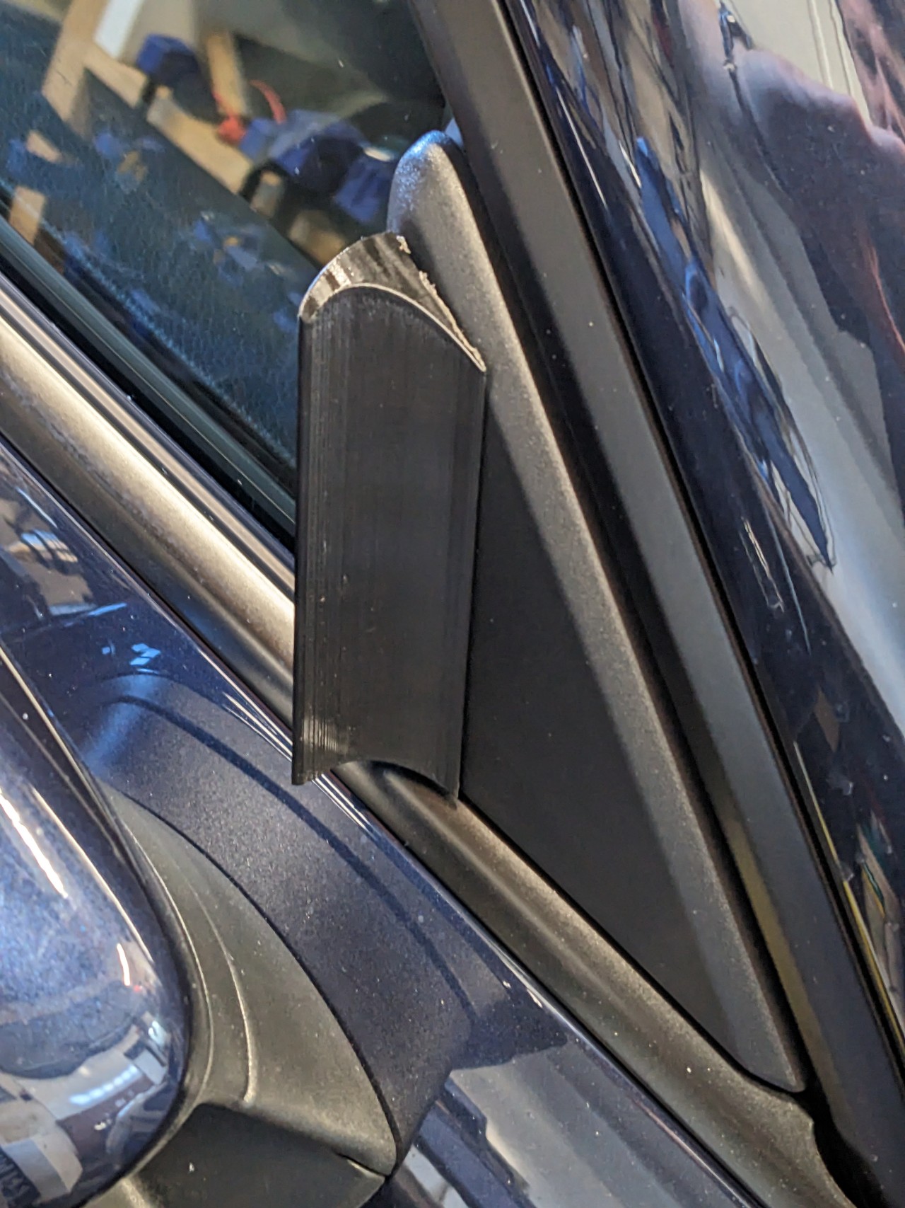 High speed anti-buffeting wind diffusers / wind deflectors for Porsche ...