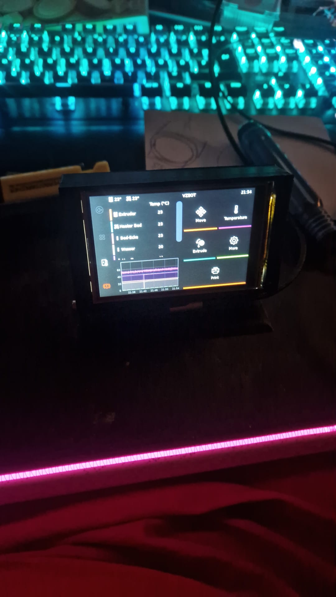 Fly Mini Pad Tisch Mount by keksbeiser | Download free STL model ...