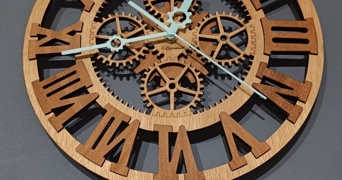 Clock Hands (Gear style) for mini clockwork by CodeFit | Download free ...