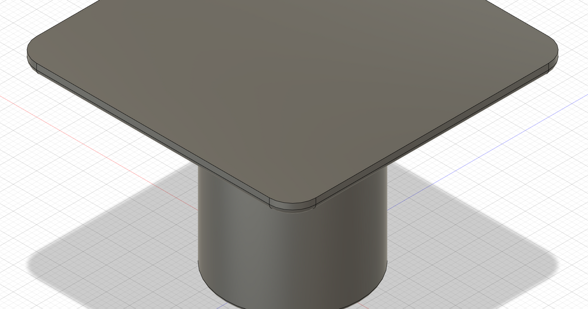 Parametric Vehicle Cupholder Mousepad by Lake | Download free STL model ...