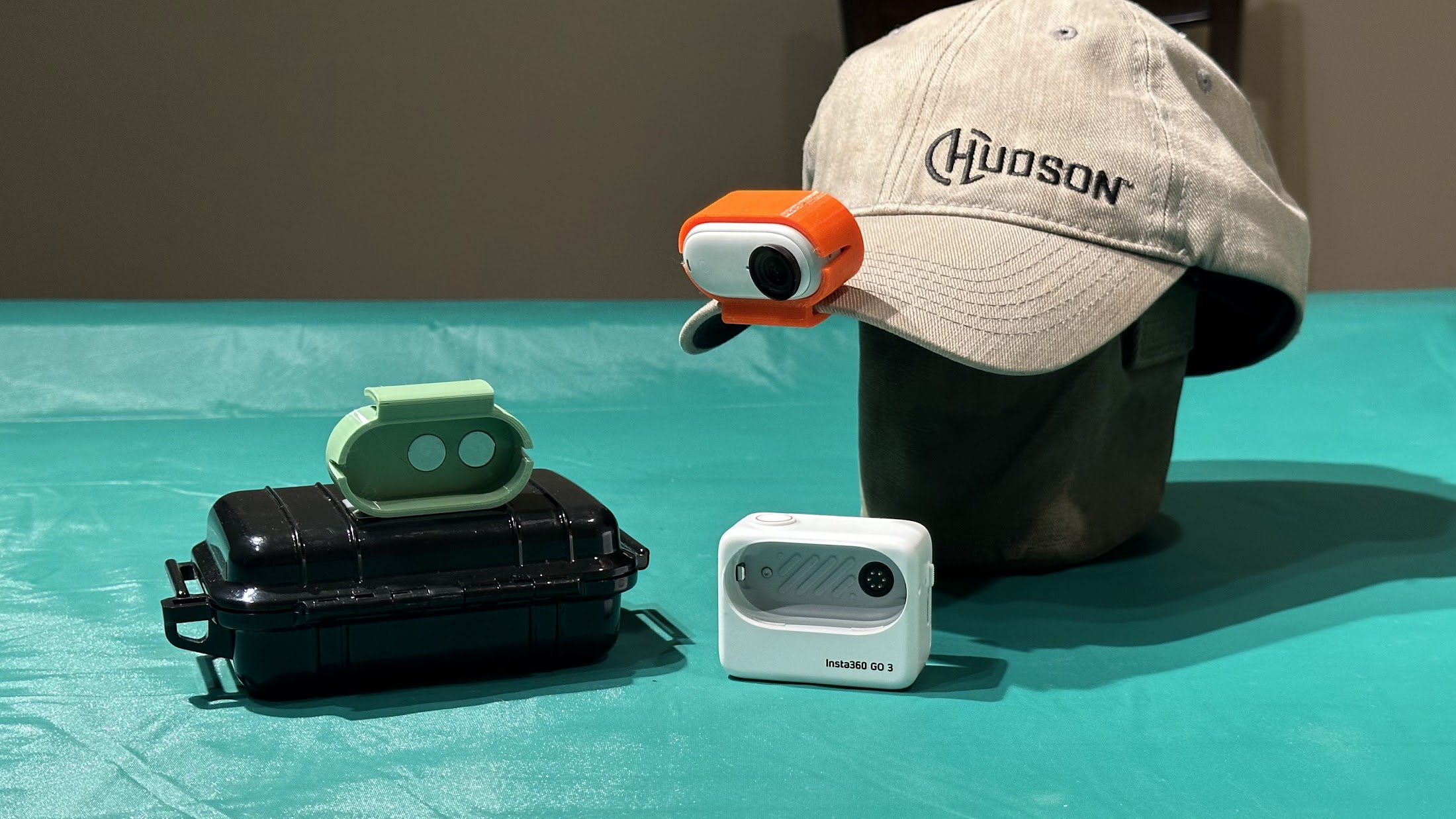 Insta360 Go 3 Baseball Cap Mount by Tabjo | Download free STL model ...