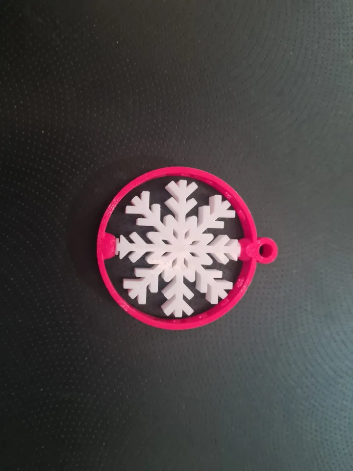christmas rotating snowflake by ulma | Download free STL model ...