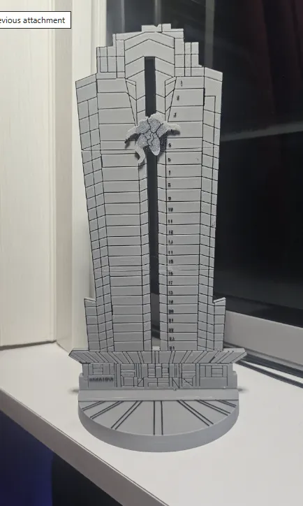 nakatomi tower calender by dean woodward | Download free STL model ...