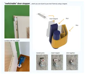 DIY switchable magnet by greenail | Download free STL model ...