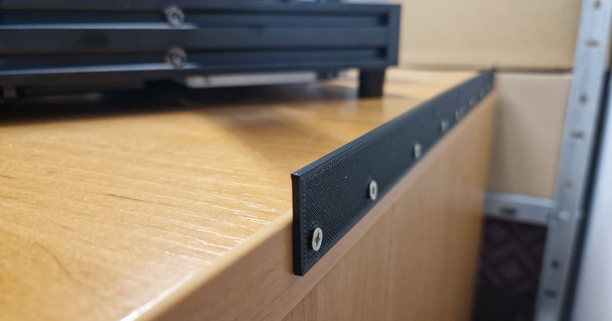 Desk/table stop. by GP500 | Download free STL model | Printables.com