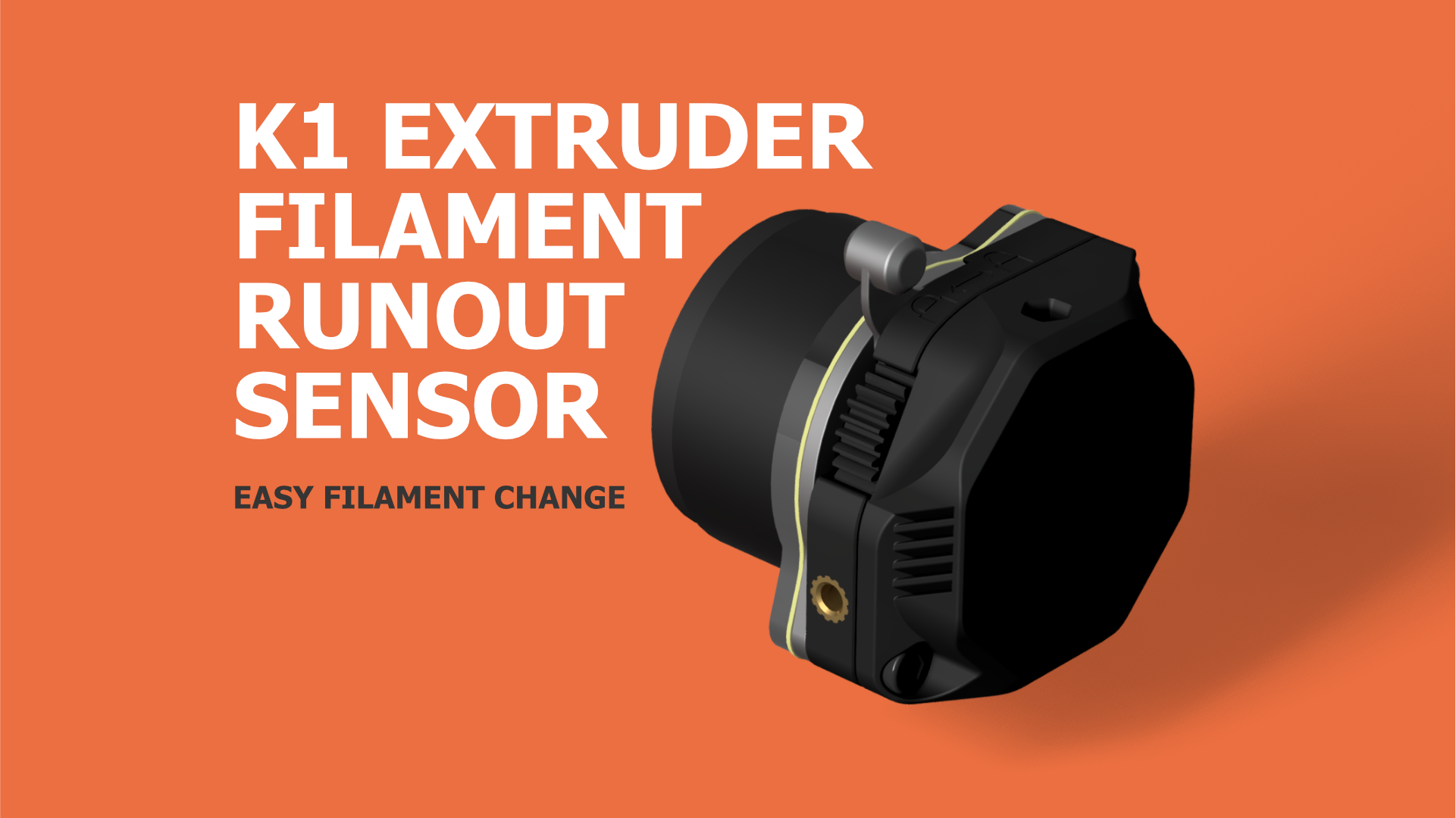 K1 Extruder Filament Runout Sensor by Henlor | Download free STL model ...
