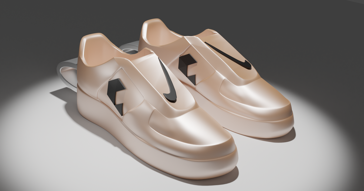 af1 printables_x_nike!!-air force model by _Asdrubale | Download free ...