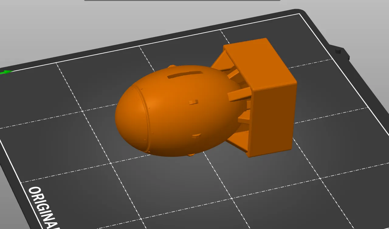 Nuclear Bomb Piggy Bank by MoustacheBob | Download free STL model ...