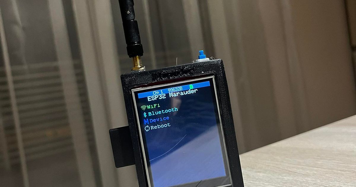 ESP32 Marauder Case by Doelmm | Download free STL model | Printables.com